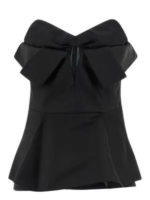 Alexander McQueen Bustier Top - Black