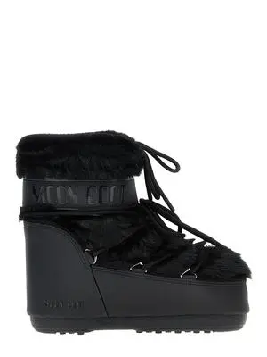 Moon Boot Ltrack Tube Faux Fur' Ankle Boots - Black