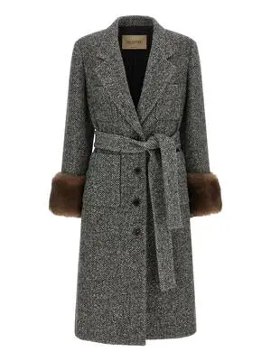 Valentino Garavani Mossi' Coat - Multicolor