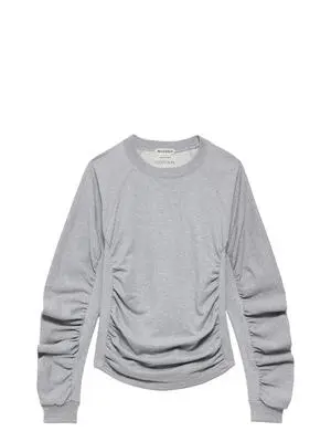 JW Anderson Ruched Sleeve Sweatshirt - Multicolor