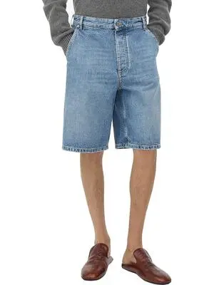Bottega Veneta Bermuda Cargo Denim - Multicolor