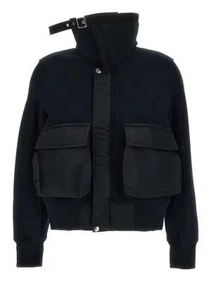 Sacai Sponge Sweat Hybrid Blouson - Multicolor