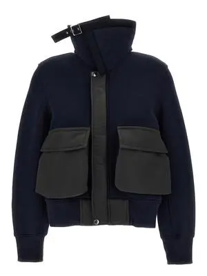 Sacai Sponge Sweat Hybrid Blouson - Multicolor