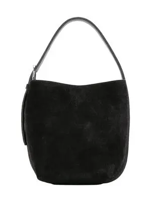 TOTEME Petite Belted Suede Tote - Multicolor