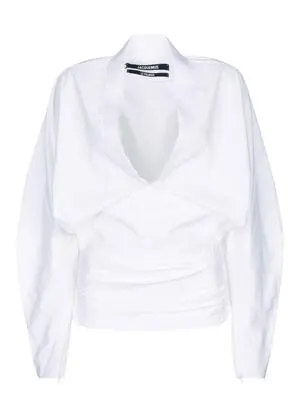 Jacquemus Jacquemus Women La Blouse Colombe Multicolor