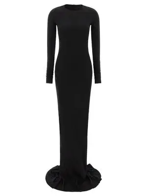 Rick Owens Simple Edfu Gown' Dress - Black