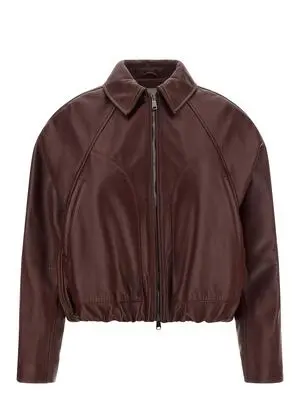 Brunello Cucinelli Nappa Leather Jacket - Multicolor