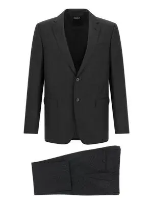 Zegna Wool Dress - Gray