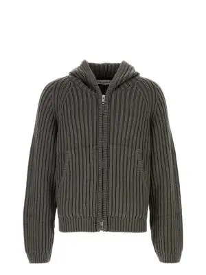 Our Legacy Dark Grey Wool Sweatshirt - Gray
