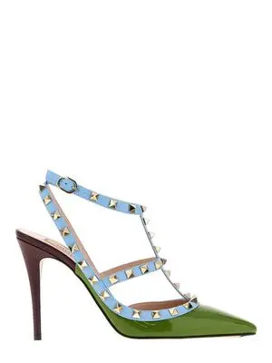 Valentino Garavani Leather Rockstud Pumps - Multicolor