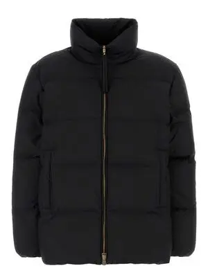 Moncler Polyester Vivantesse Down Jacket - Black