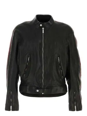 Gucci Leather Jacket - Black