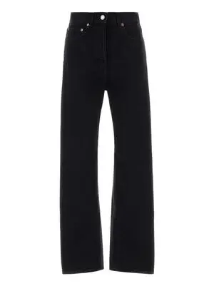 Balmain Balmain Women Black Denim Jeans Black