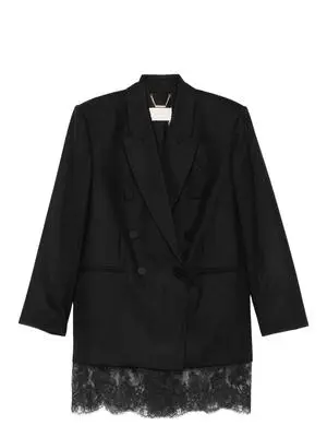 Zimmermann Valiant Wool Blazer Jacket - Black