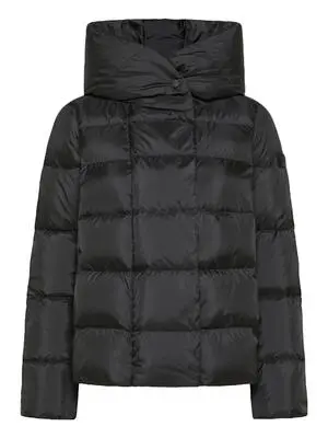 Peuterey Hooded Quilted Puffer Jacket - Nero