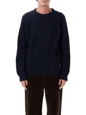 Filson Ribbed Crewneck Sweater - Blu