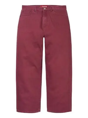SUPREME Baggy Jean 'burgundy'