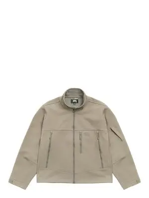 StÜssy Soft Shell Jacket 'moss - Grey