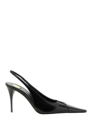 Saint Laurent Babylone' Slingbacks - Black