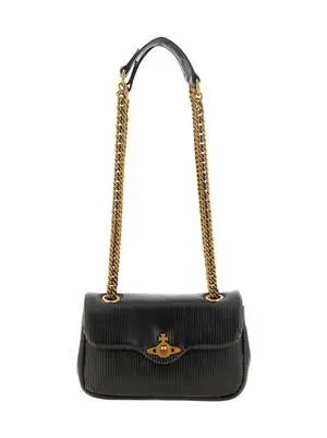 VIVIENNE WESTWOOD Anita' Small Shoulder Bag - Black