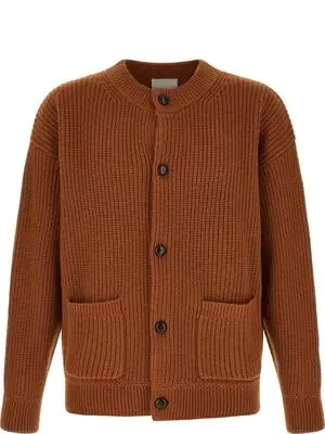 Isabel Marant Étoile Marant Ribbed 'mael' Cardigan - Brown