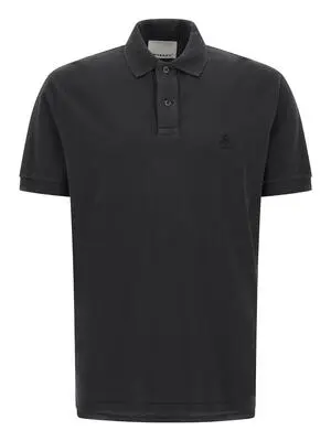 Isabel Marant Étoile Marant 'afko' Polo Shirt - Black