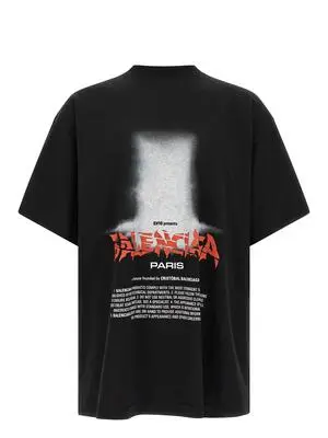 Balenciaga The Door' T-shirt - Black