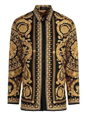Versace Barocco' Shirt - Gold