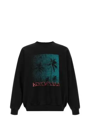 Balenciaga Balenciaga Men Distressed Detail Sweatshirt Black