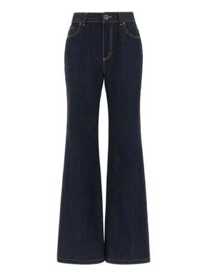ALEXANDER MCQUEEN Mcqueen Women Straight Leg Jeans
