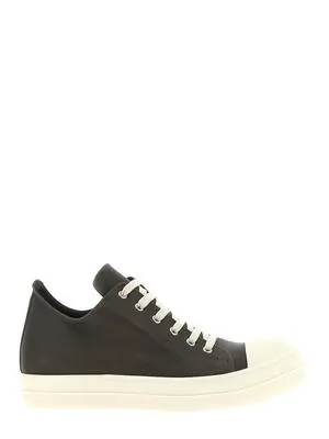 Rick Owens Low Sneaks' Sneakers - Black