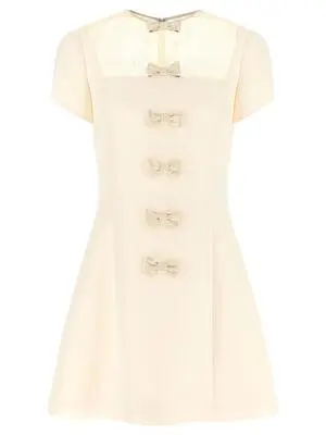 Valentino Garavani Bow Dress - White