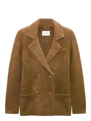 DOROTHEE SCHUMACHER Double-breasted Fluffy Blazer