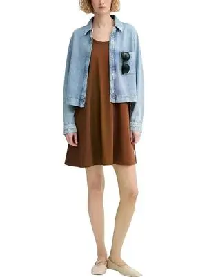 Marc O'polo Sleeveless A-line Mini Dress - Brown