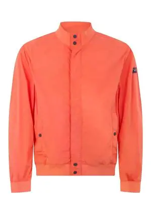 Paul & Shark Zip-up Bomber Jacket Orange