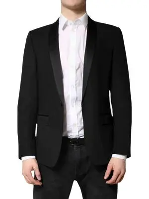 Dolce & Gabbana Martini Single-breasted Blazer - Black