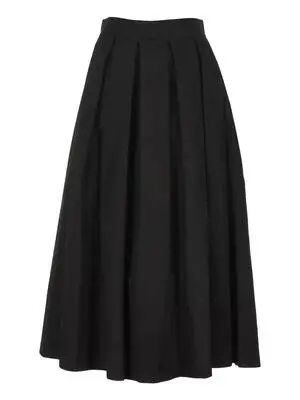 FILIPPA K Pleated A-line Midi Skirt