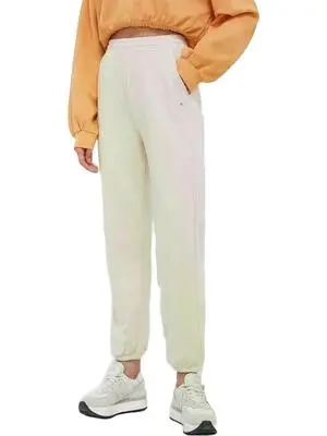 Champion Logo-embroidered Elasticated Track Pants - Neutrals
