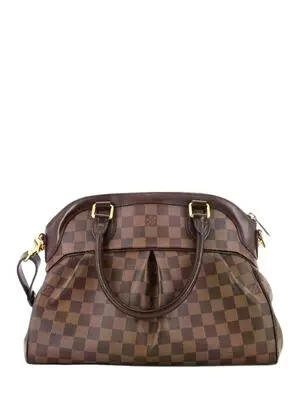 LOUIS VUITTON Trevi Handbag Damier Pm Satchel - Brown