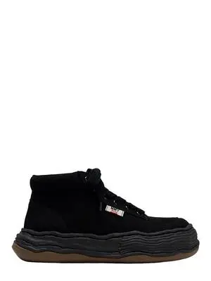 Mihara Yasuhiro Oliver Og Sole Canvas High Triplein - Black