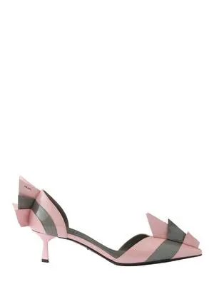 Prada Prada Women Patent Leather Bicolor Pumps Multicolor