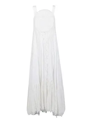 Loewe Cotton Long Dress - Multicolor