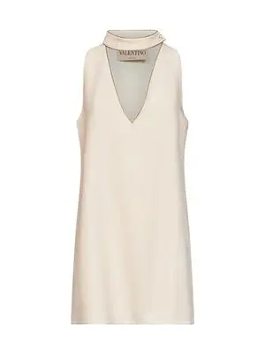 VALENTINO Valentino Women Vanilla Cady Couture Mini Dress