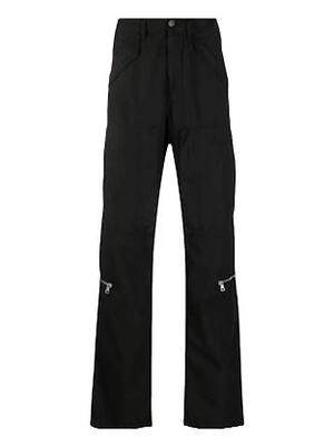 Palm Angels Logo Light Cargo Pants - Black