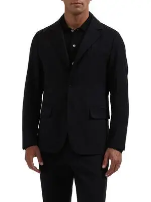 Bugatchi Aerotech Two Button Blazer Black