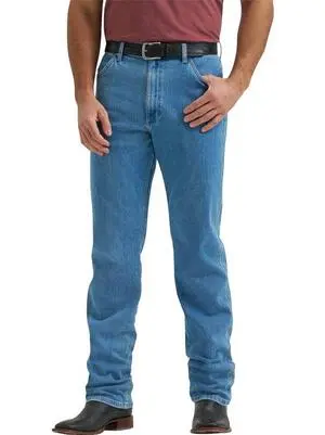 Wrangler Western Tough Lite Original Fit Bootcut Jeans - Faded Stone