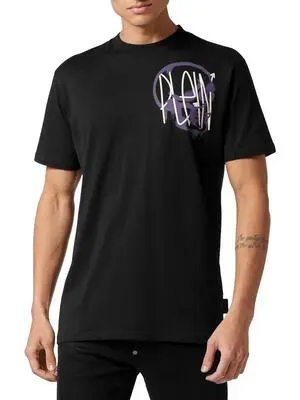 Philipp Plein T-shirt Round Neck - Black