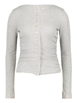SAEMDI Maja Rib Jersey Cardigan