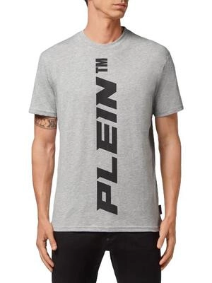 Philipp Plein T-shirt Round Neck Ss Men Grey