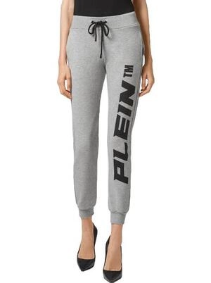Philipp Plein Jogging Trousers Women Grey